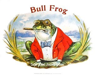 Animals - Frogs Cigar Box Label Theme sub13x - Cigar Label Junkie dotcom