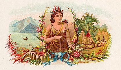 Indians - Maiden Theme sub25x - Cigar Label Junkie dotcom